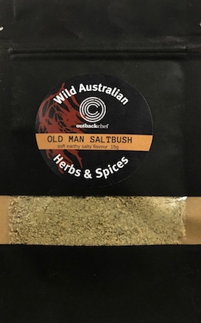 Outback Chef Old Man Saltbush Flakes (10g) - Native Herb