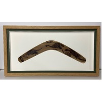 Artifacts Boomerangs Framed